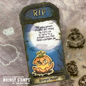 Grumpin Punkins Clear Stamps – Whimsy Stamps