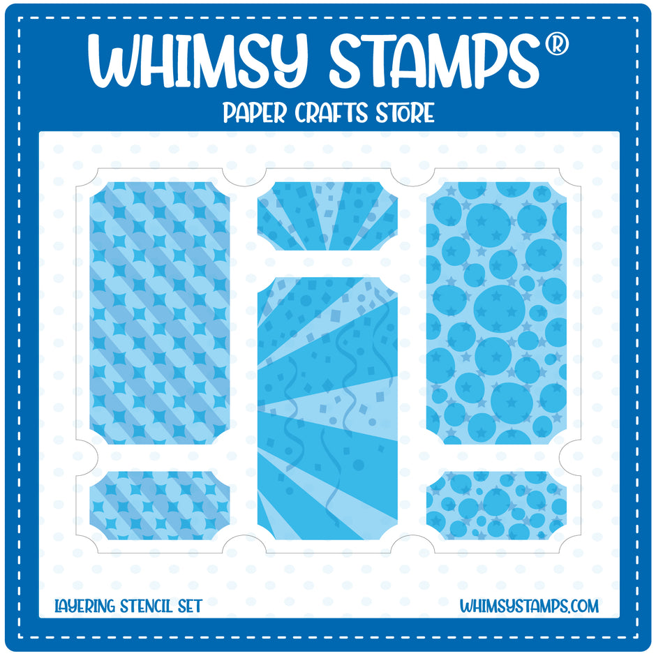 Whimsy Stamps - Stamps, Dies, Scrapbook Papers, Stencils and more