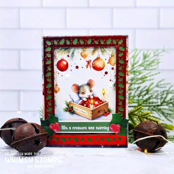 Quick Card Fronts - Matchbox Mice | Whimsy Stamps