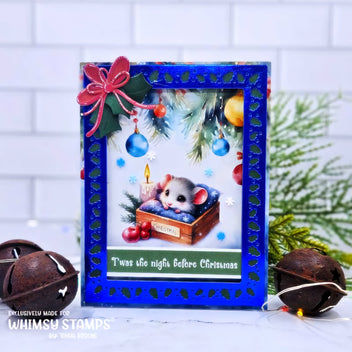 Quick Card Fronts - Matchbox Mice | Whimsy Stamps