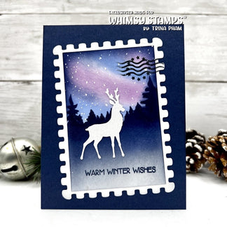 Extreme Postage Die Set | Whimsy Stamps
