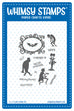 Handmade Monsters Clear Stamps | Whimsy Stamps
