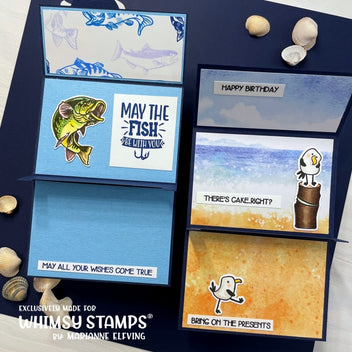 Bite Me Clear Stamps | Whimsy Stamps