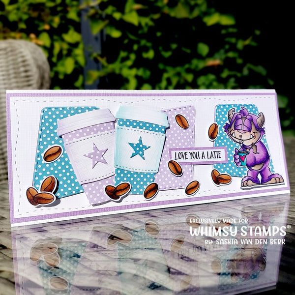 Hug in a Mug Clear Stamps | Whimsy Stamps