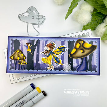 Silver Fairy - Digital Stamp | Whimsy Stamps