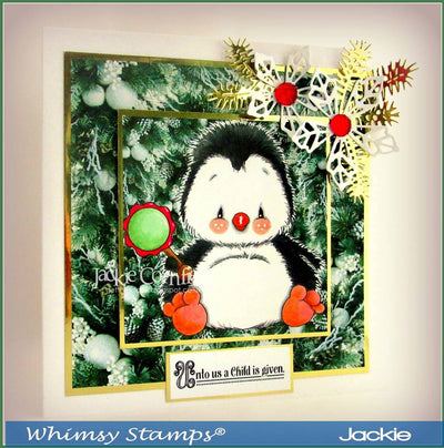 Penguin Baby - Digital Stamp– Whimsy Stamps