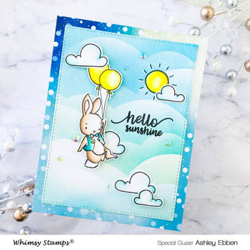 6x6 Paper Pack - Blurry Flurries – Whimsy Stamps