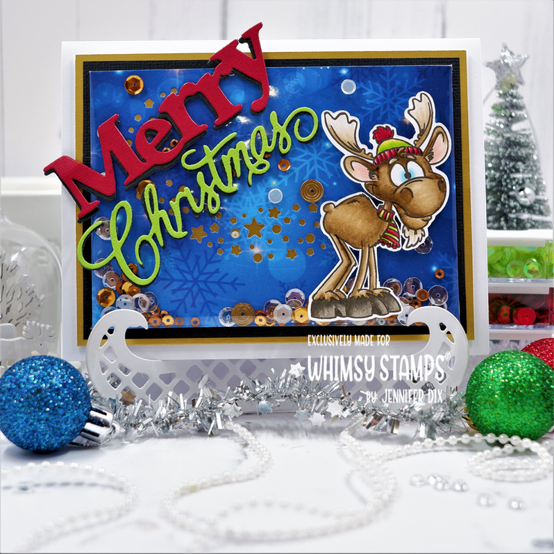 Moose You Clear Stamps– Whimsy Stamps