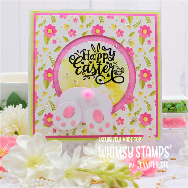 Easter Sentiments Clear Stamps | Whimsy Stamps