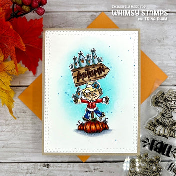 Autumn Vibes Clear Stamps | Whimsy Stamps