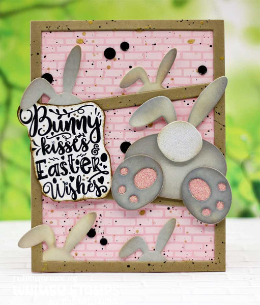 Easter Sentiments Clear Stamps | Whimsy Stamps