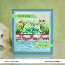 Froggie Friends - Digital Stamp | Whimsy Stamps