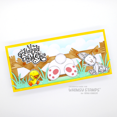 Easter Sentiments Clear Stamps– Whimsy Stamps