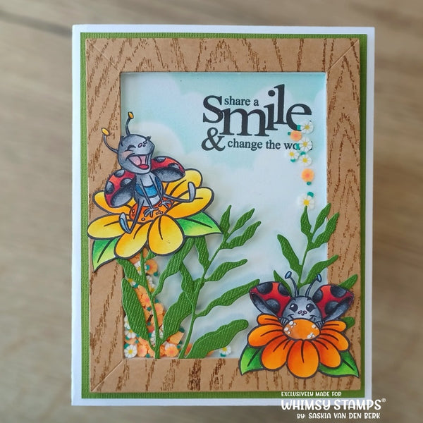 Lady Buggies Clear Stamps | Whimsy Stamps