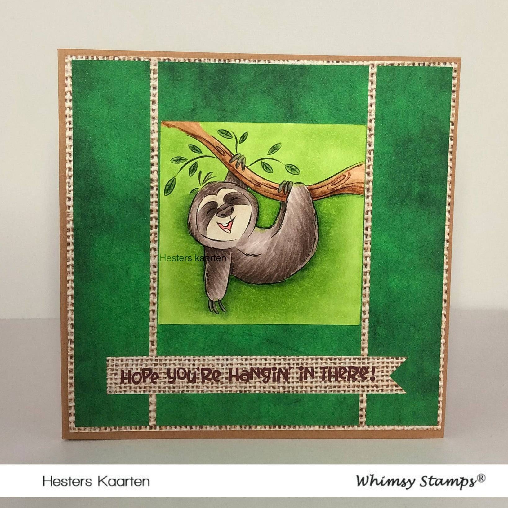 Sloth - Digital Stamp– Whimsy Stamps