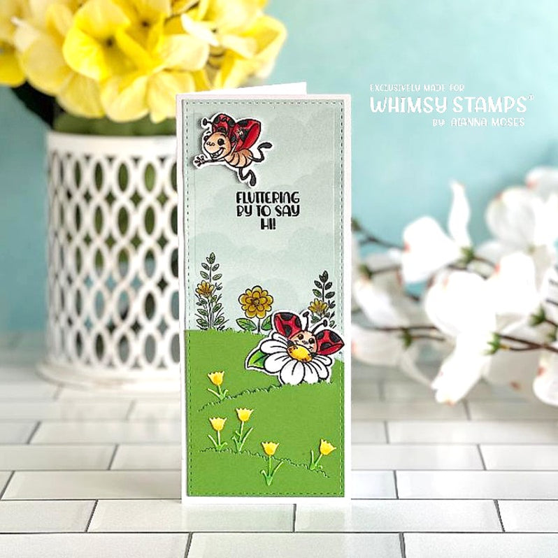 Lady Buggies Clear Stamps– Whimsy Stamps