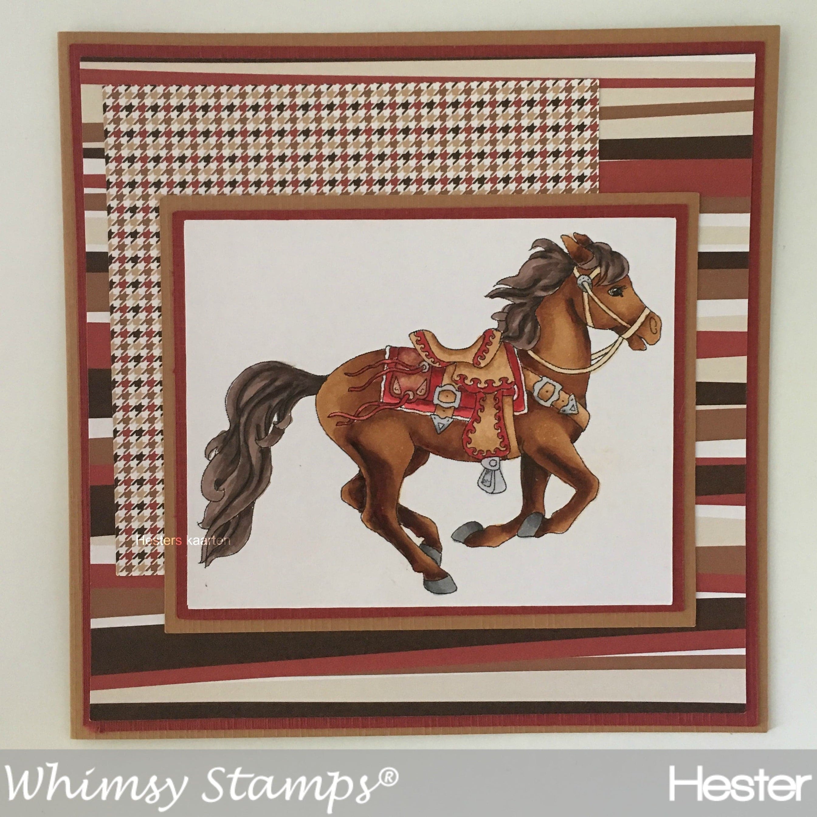 Western Pony - Digital Stamp– Whimsy Stamps
