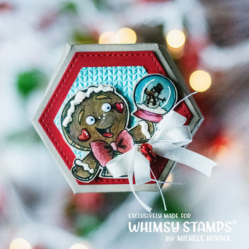 Gingerbread Fun Clear Stamps – Whimsy Stamps