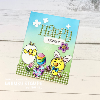 Spring Chicks Clear Stamps
