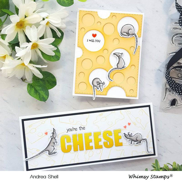 Say Cheese Clear Stamps | Whimsy Stamps