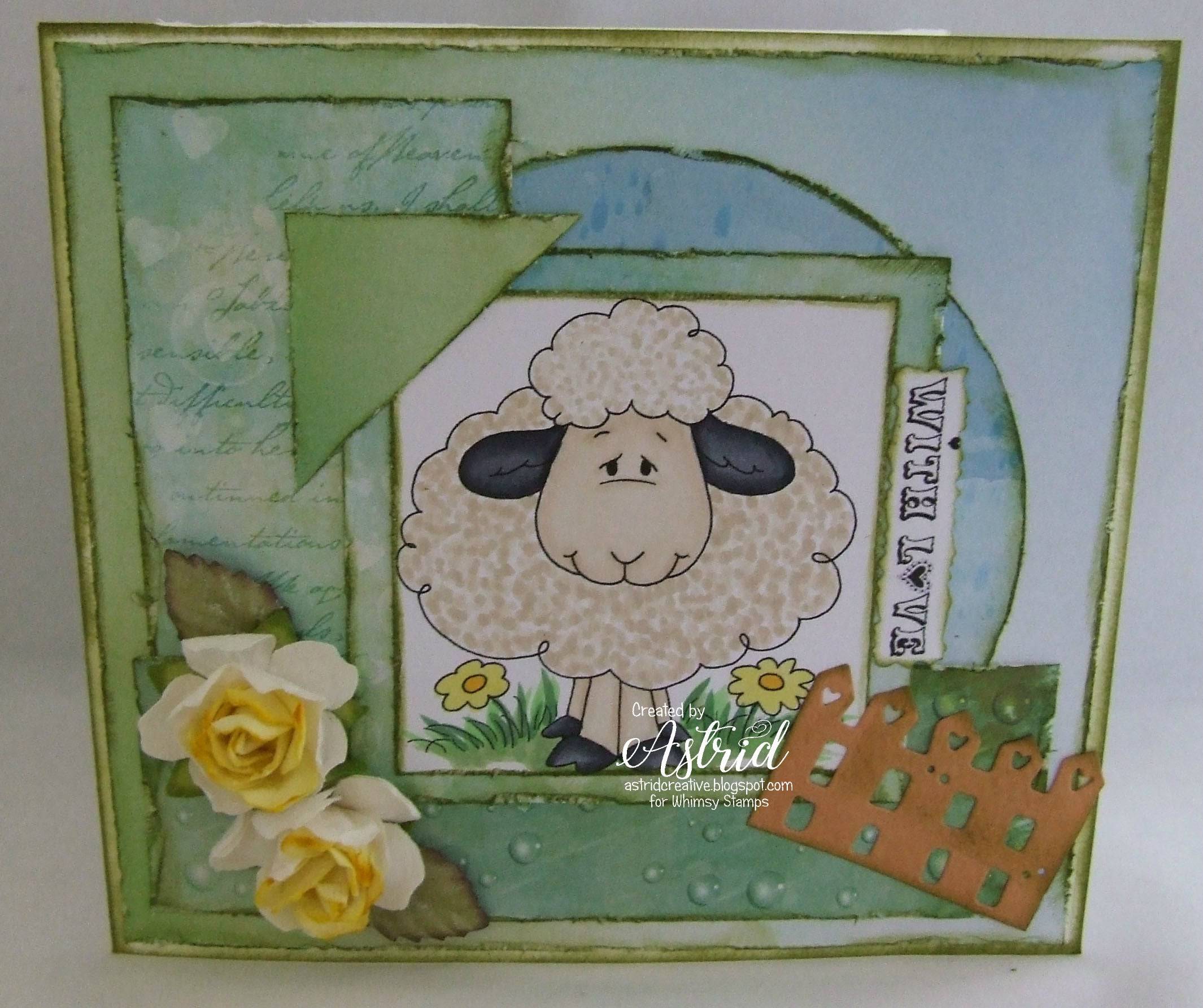 Spring Lamb - Digital Stamp– Whimsy Stamps
