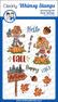 Autumn Vibes Clear Stamps | Whimsy Stamps