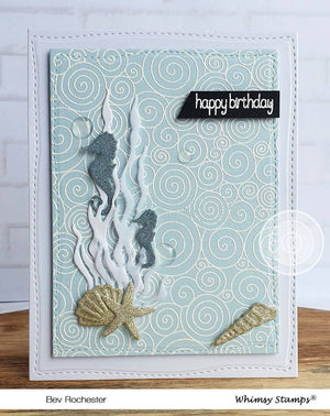 Build-an-Ocean Die Set– Whimsy Stamps