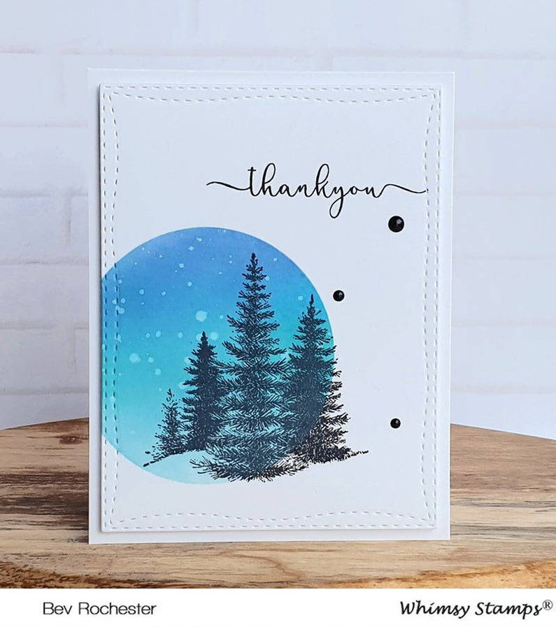 Wonky Stitched Rectangles Die Set– Whimsy Stamps