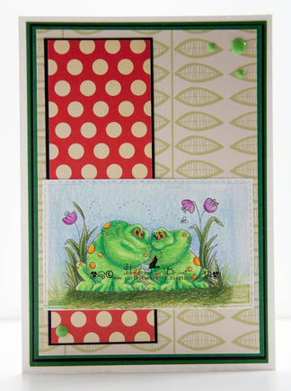 Froggie Friends - Digital Stamp | Whimsy Stamps