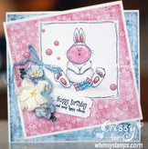 Bubble Gum Bun - Digital Stamp | Whimsy Stamps