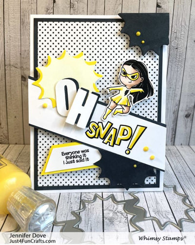 Oh, Snap! Clear Stamps– Whimsy Stamps