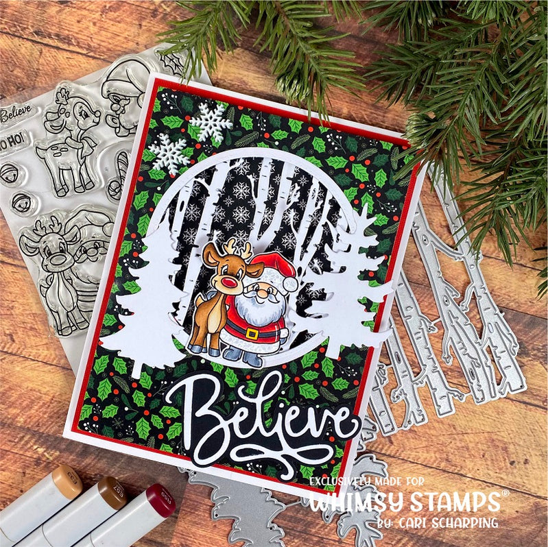 Santa's Magic Clear Stamps– Whimsy Stamps