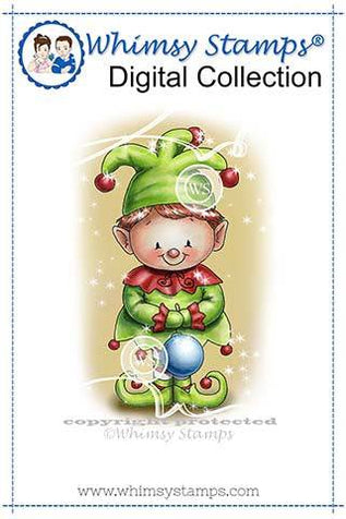 Christmas Elf - Digital Stamp– Whimsy Stamps