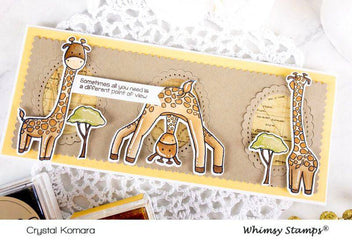 Slimline Scallop Die | Whimsy Stamps