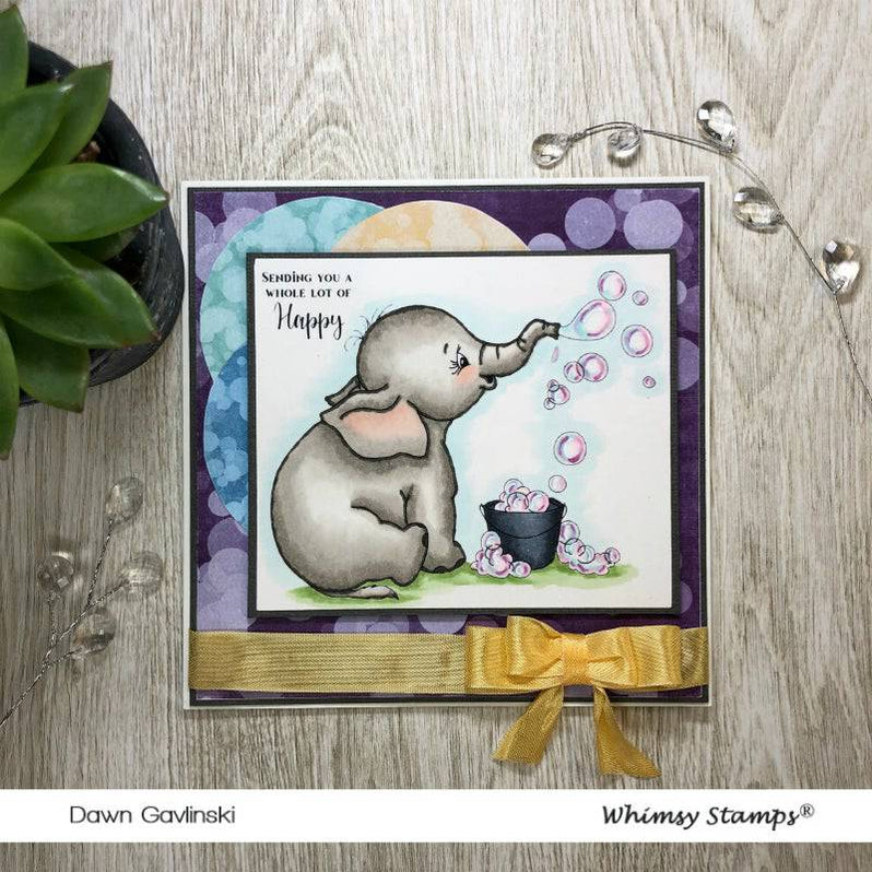 Ellie Blows Bubbles - Digital Stamp– Whimsy Stamps