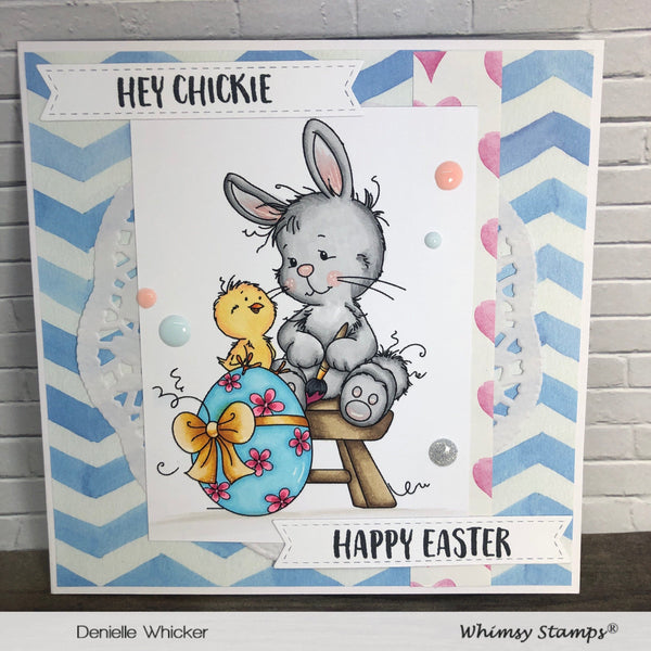 Easter Bunny - Digital Stamp | Whimsy Stamps