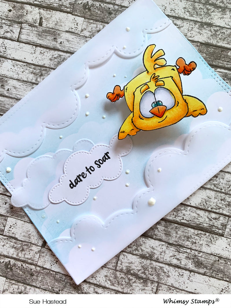 Early Birds Clear Stamps– Whimsy Stamps