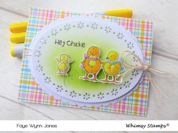 Spring Chickens Clear Stamps | Whimsy Stamps