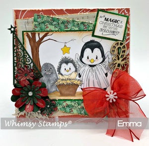 Penguin Nativity - Digital Stamp– Whimsy Stamps