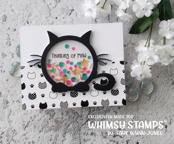 Kitty Frame Die | Whimsy Stamps