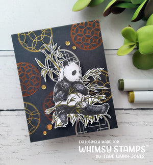 Panda Clear Stamps– Whimsy Stamps