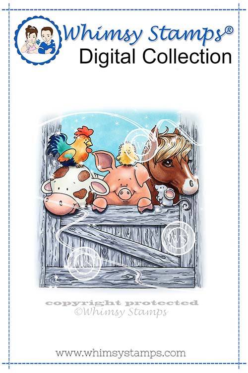 The Gang's All Here - Digital Stamp – Whimsy Stamps