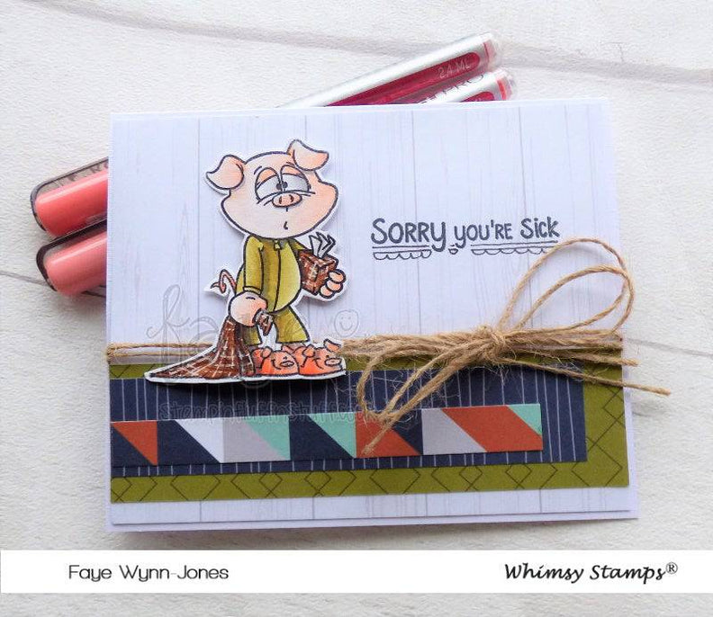 Get Well Clear Stamps– Whimsy Stamps