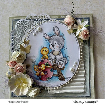 Easter Bunny - Digital Stamp