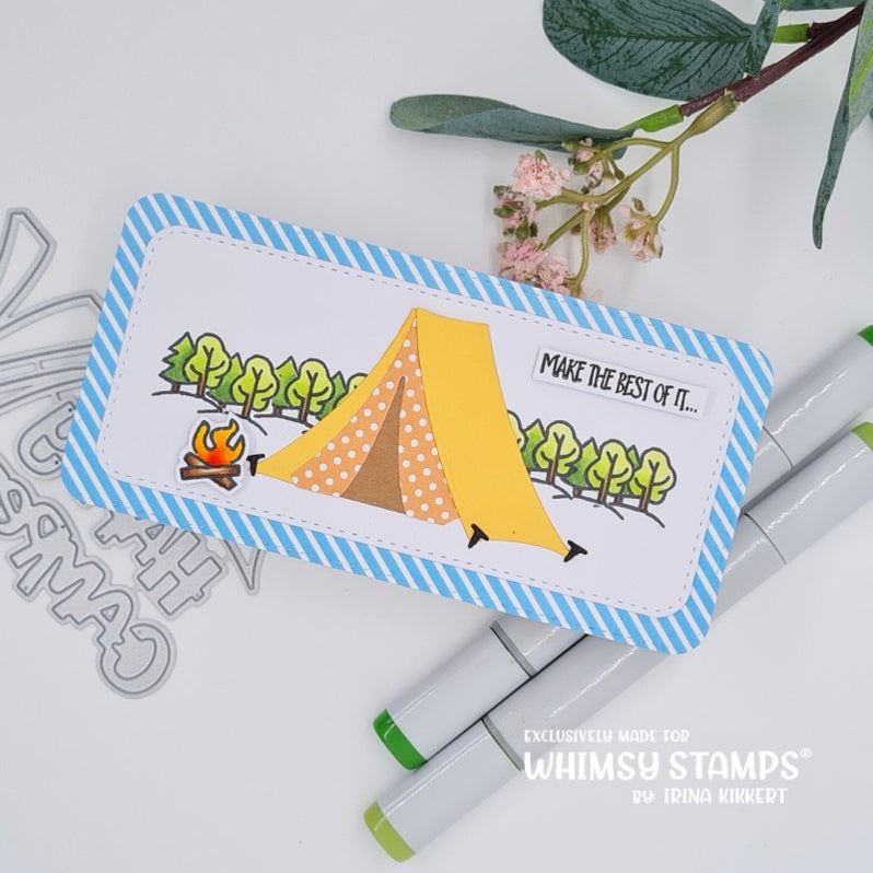 Happy Camper Die Set– Whimsy Stamps