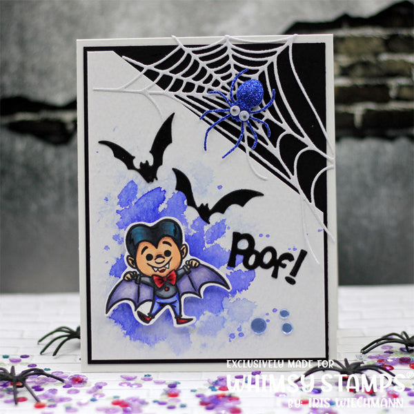 Poof! Word Die Set | Whimsy Stamps