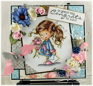 Polly - Digital Stamp | Whimsy Stamps