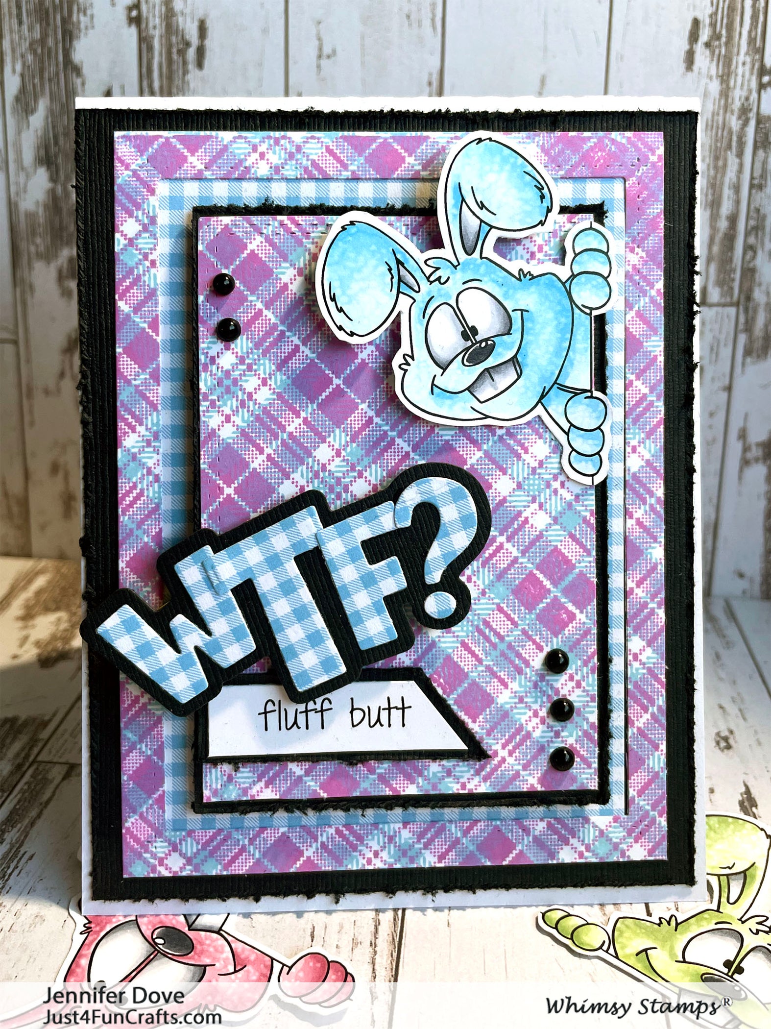 Fluff Butt Clear Stamps– Whimsy Stamps