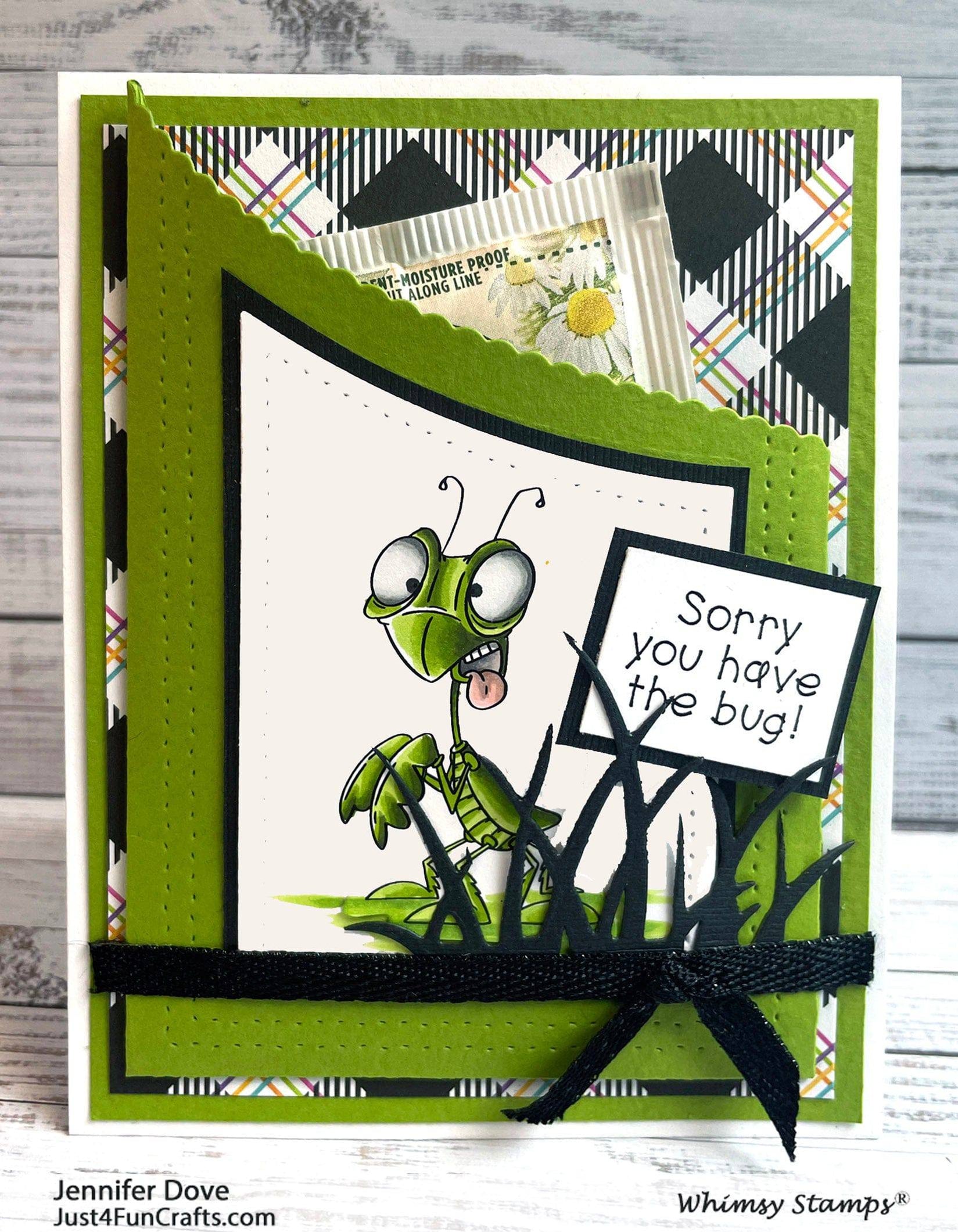 Love Buggies Clear Stamps– Whimsy Stamps