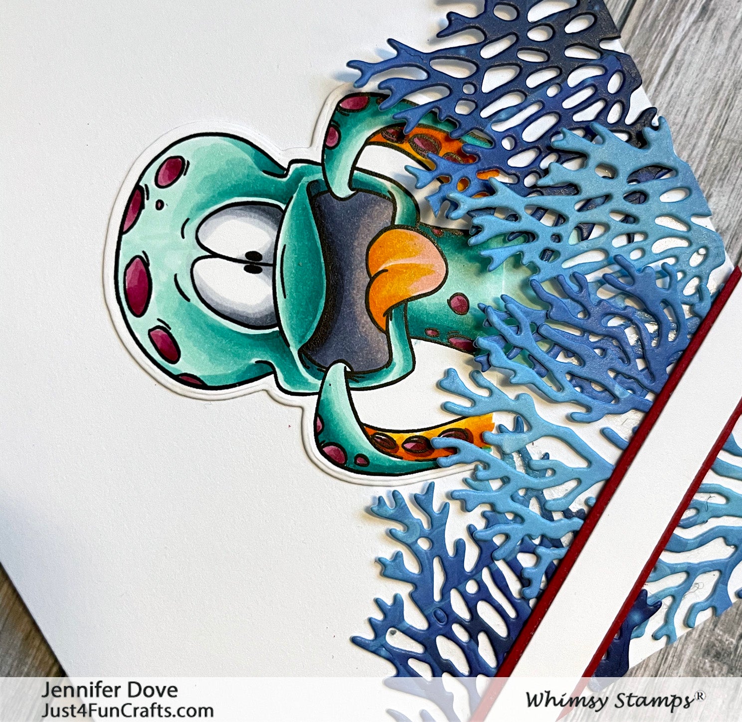 Octopi Guys Clear Stamps– Whimsy Stamps